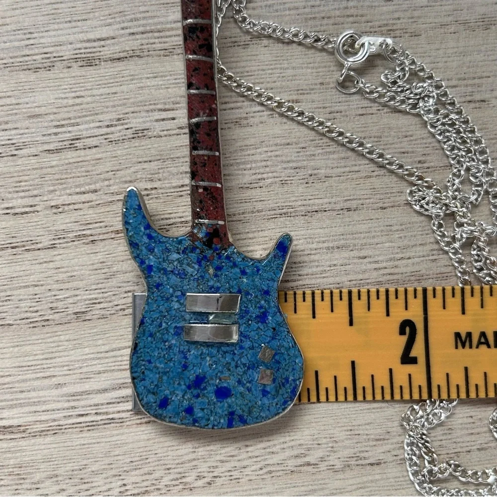 Jewelry | Rare Navajo Signed Jb Denim Lapis Pendant Native American ...